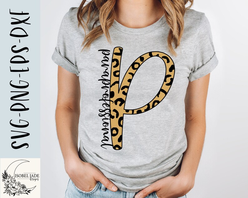 Paraprofessional Leopard Svg Para Svg Leopard Print Svg - Etsy