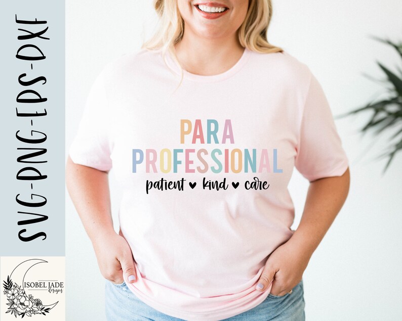 Paraprofessional Svg Para Life Svg Paraprofessional Shirt - Etsy