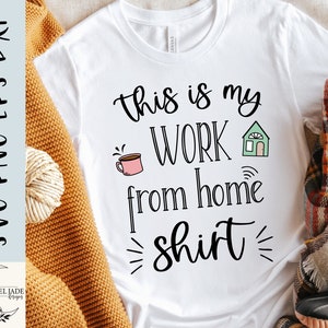 Work From Home Svg, Introvert Svg, Work From Home Tshirt Svg, Small ...
