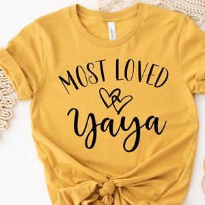 Yaya SVG Bundle Design Yaya Bundle SVG File for Cricut Yaya Shirt SVG ...