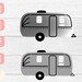 Airstream Svg, Caravan Svg, Camper Svg, Shirt, Happy Camper Svg, Travel ...