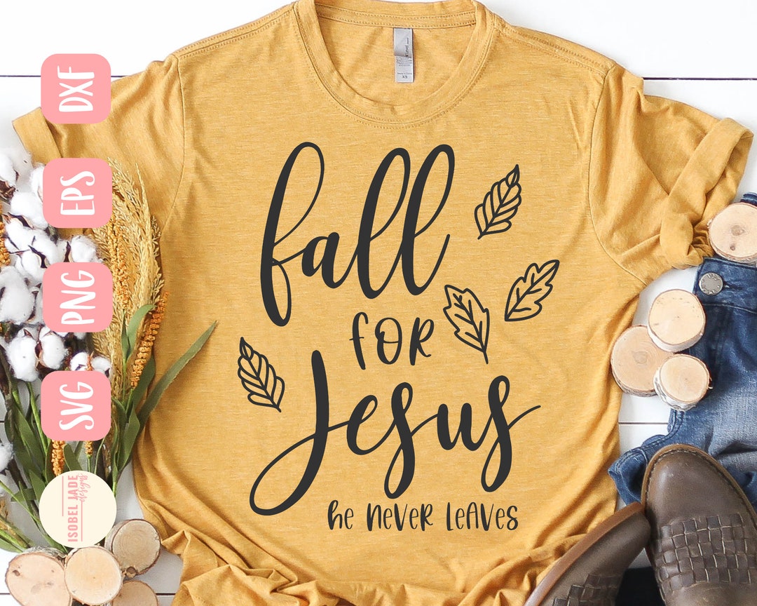 Jesus SVG Design Fall for Jesus SVG for Cricut Fall - Etsy