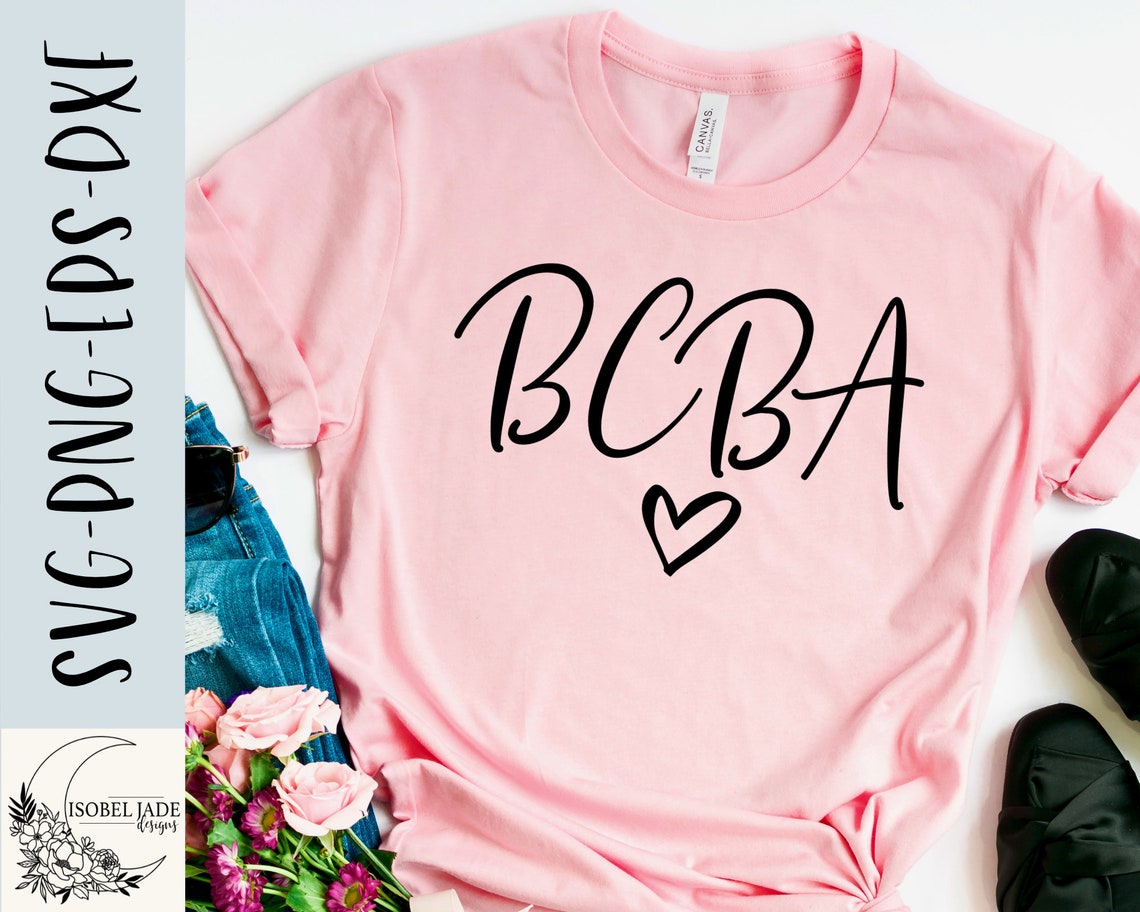 Behavior Analyst Svg BCBA Svg Heart Svg Behavior Analyst - Etsy