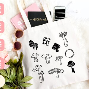 Mushroom SVG Design - Fall SVG File for Cricut - Popular Shirt SVG ...
