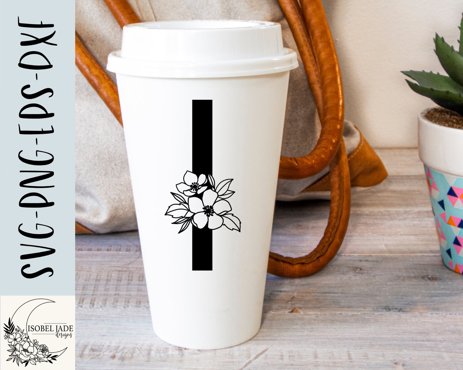 Letter I Svg Monogram Svg Name Svg Floral Letter Svg - Etsy