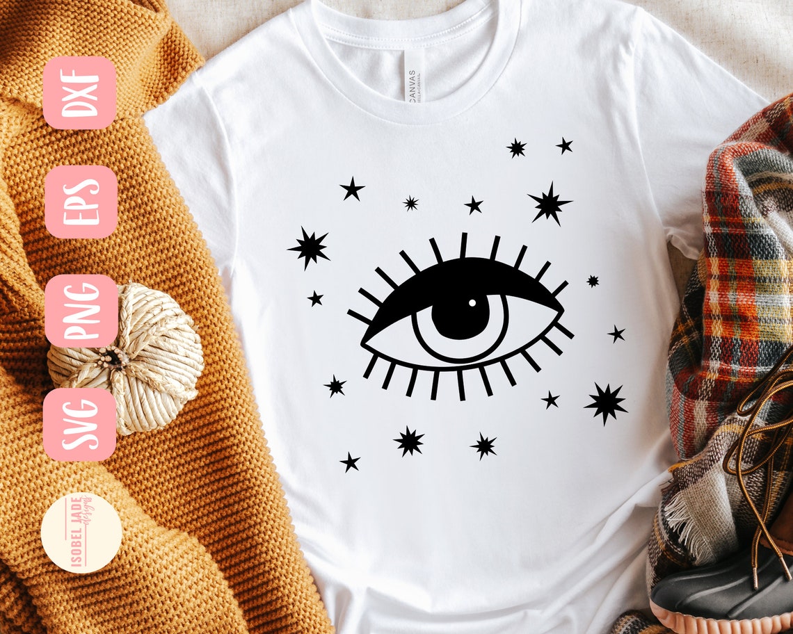 Third Eye SVG Design Magic SVG File for Cricut Mystical | Etsy Australia