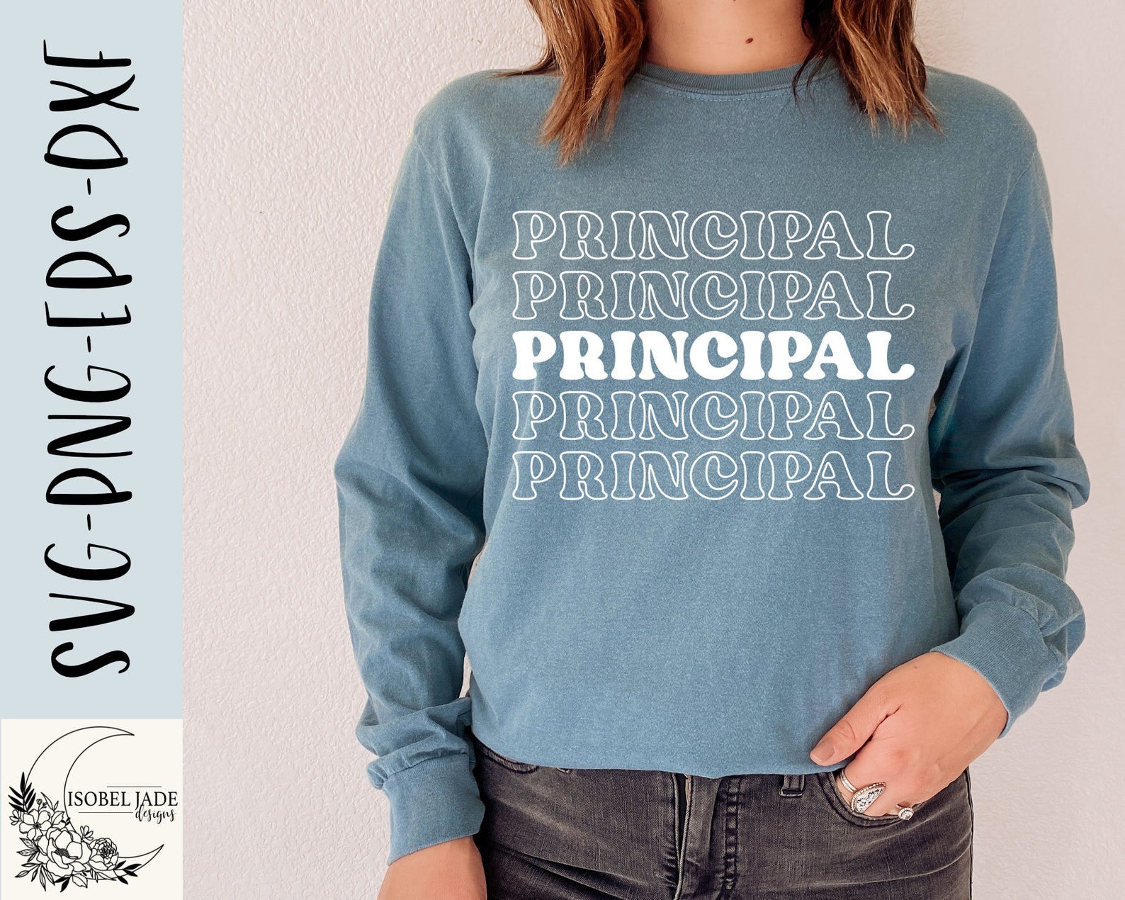 Principal Svg Principal Shirt Svg Modern Svg School Svg - Etsy