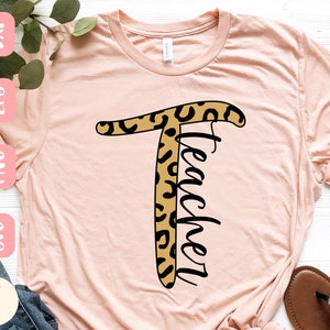 Teacher Leopard Svg, Teacher Svg, Leopard Print Svg, Teacher Life Svg ...