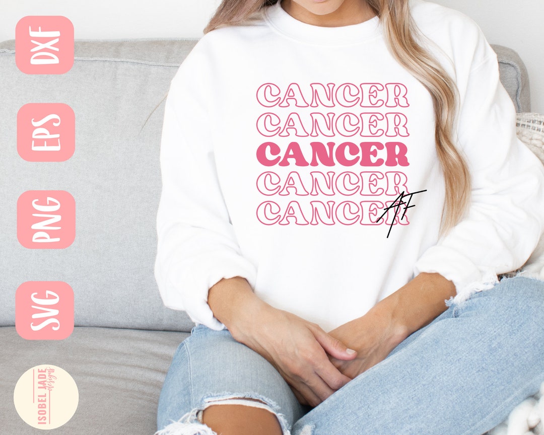 Cancer AF Svg Cancer Svg Horoscope Svg Zodiac Svg Crab - Etsy Australia