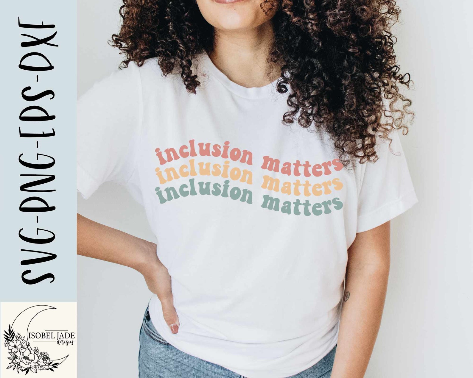 Inclusion Matters SVG Design: Kindness, Neurodiversity (digital ...