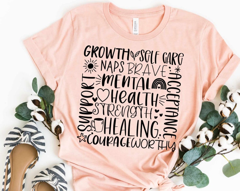 Mental Health Svg Bundle Counselor Tee Bundle Mental Etsy