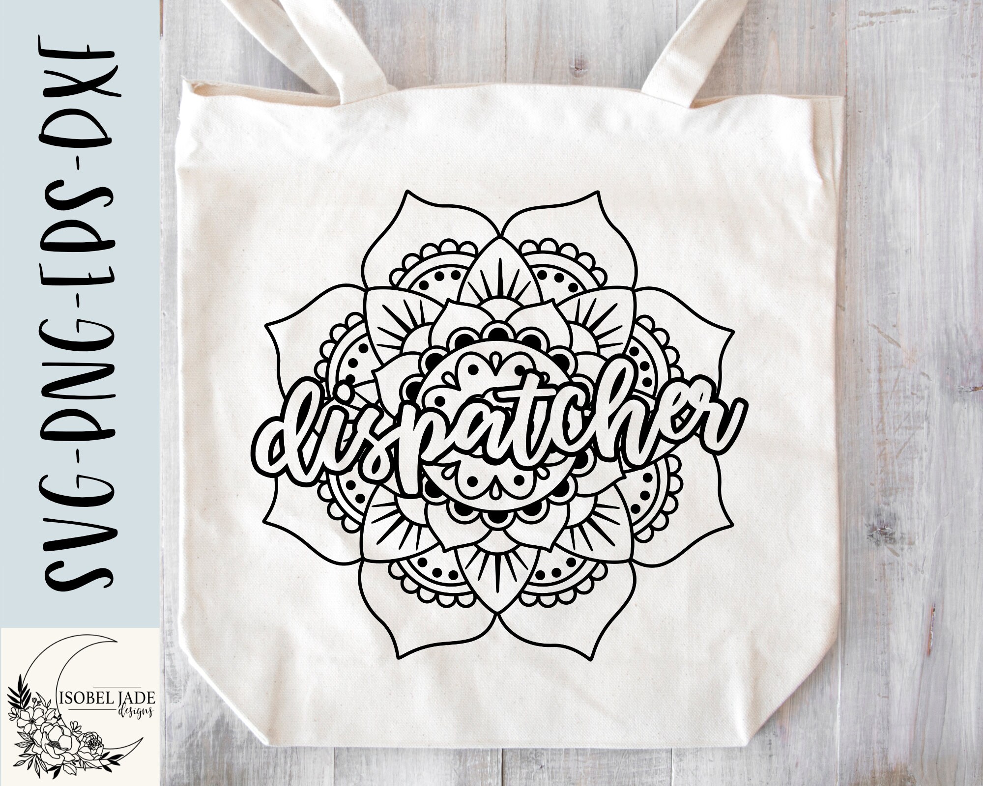 Dispatcher Svg Emergency Dispatcher Svg Mandala Svg - Etsy