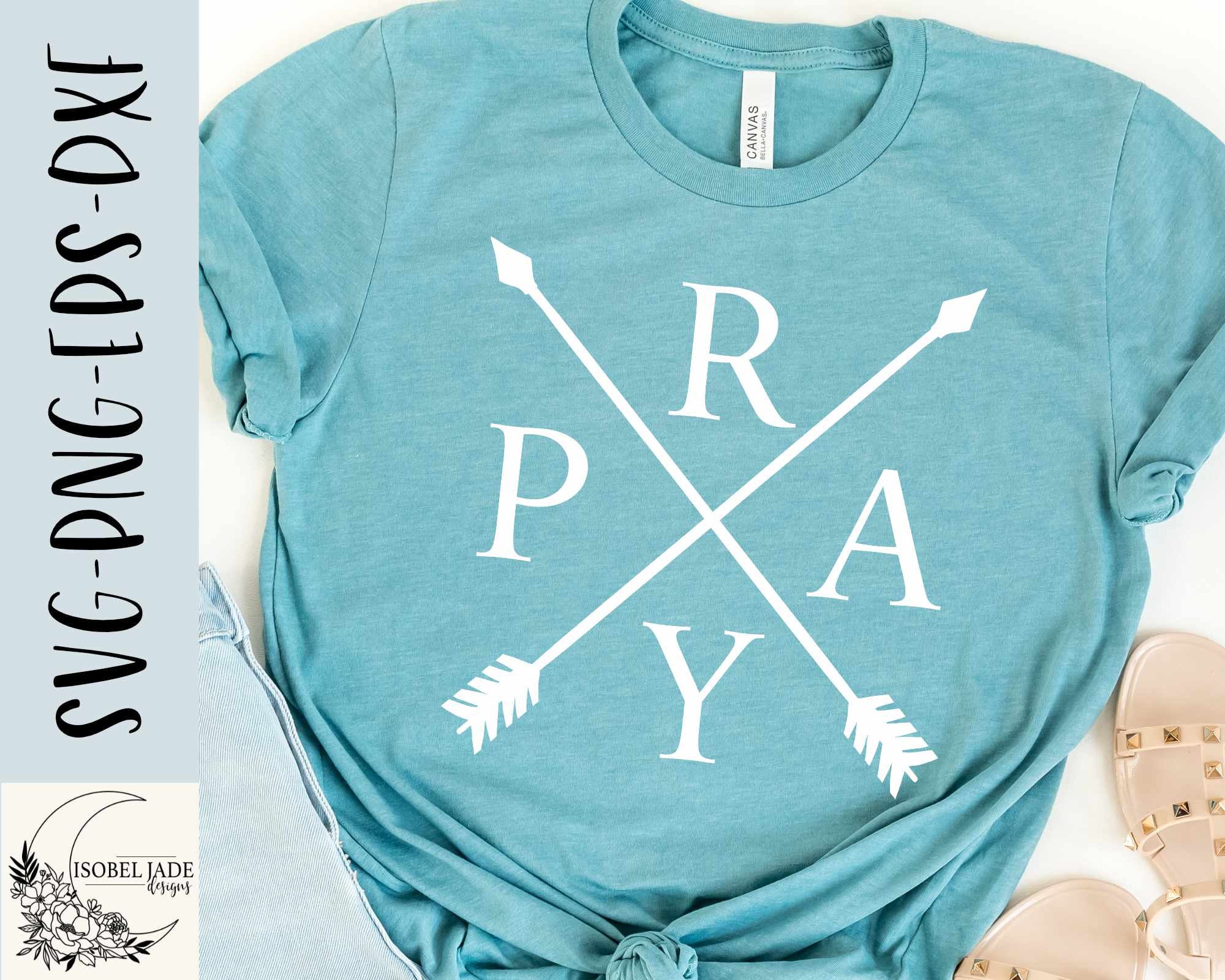 Pray SVG Design Christian SVG for Cricut Pray on It SVG - Etsy