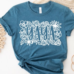Yaya SVG Bundle Design Yaya Bundle SVG File for Cricut Yaya Shirt SVG ...