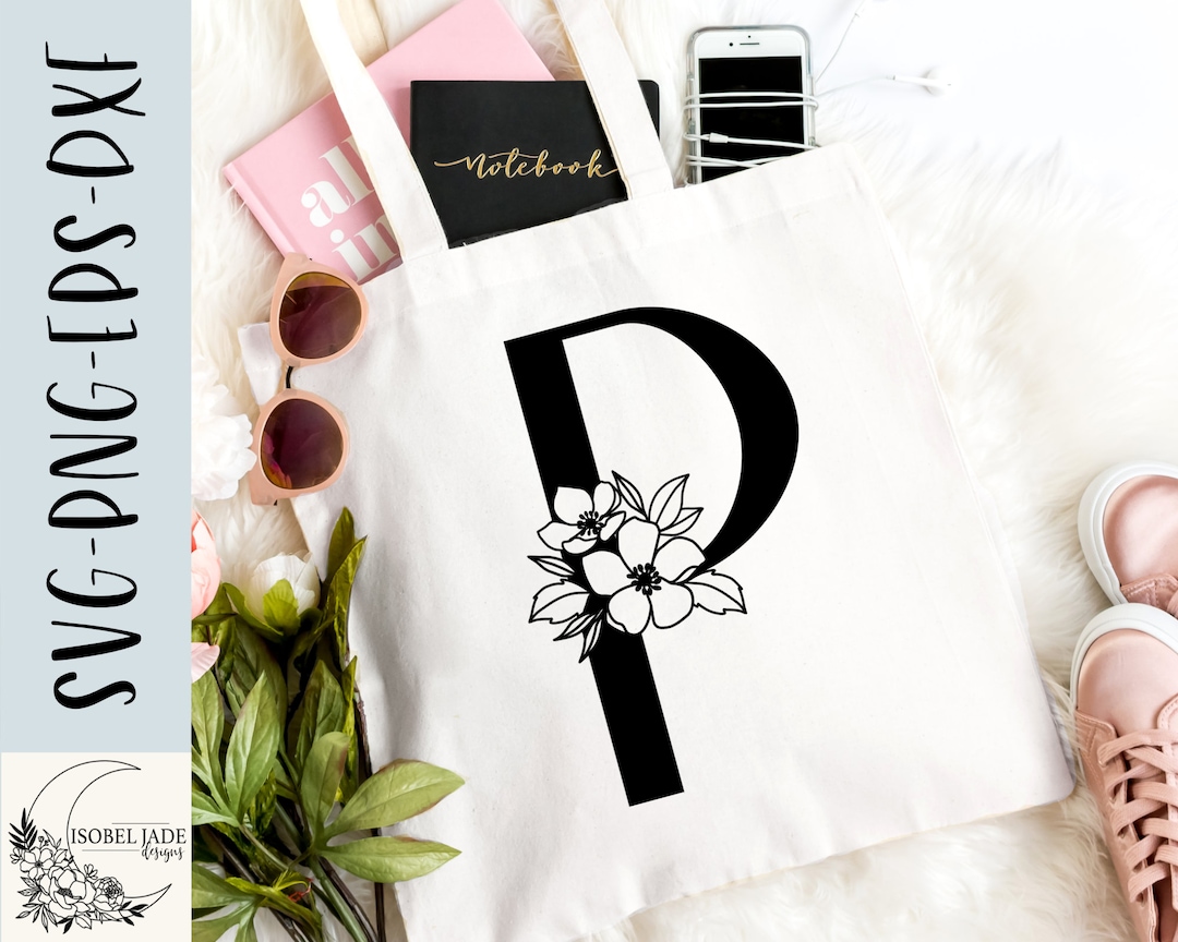 Letter P svg Monogram svg Name svg Floral letter svg - Etsy Portugal