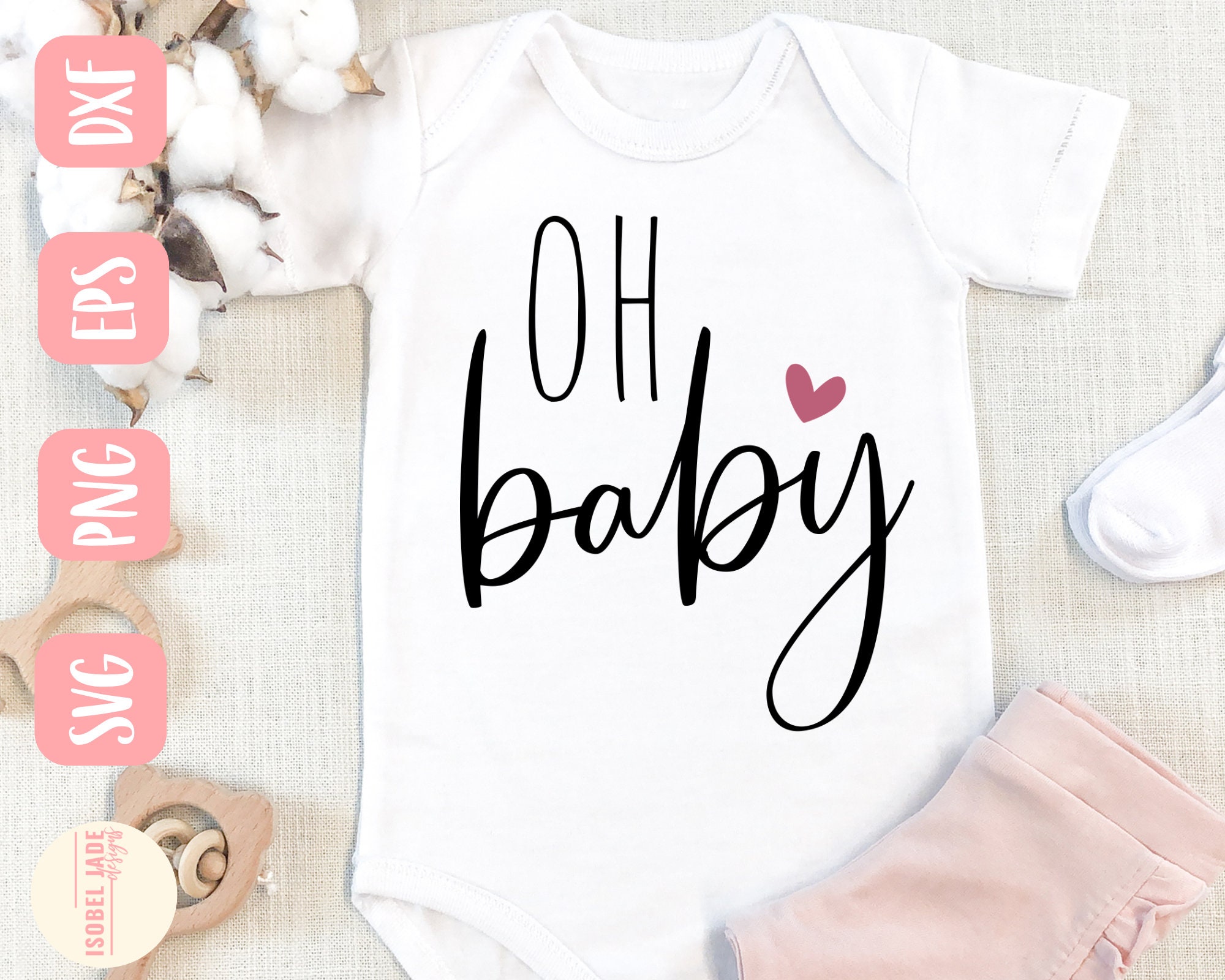 Oh Baby Svg Newborn Svg Baby Svg Sweet Baby Svg SVG DXF | Etsy