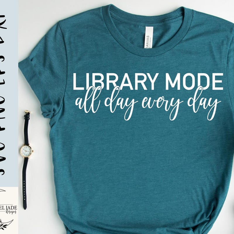Library Bag Svg - Etsy