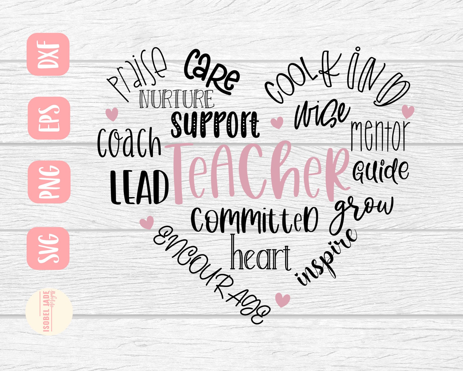 Heart of a Teacher Svg Teacher Svg Heart Svg Shirt Teacher - Etsy