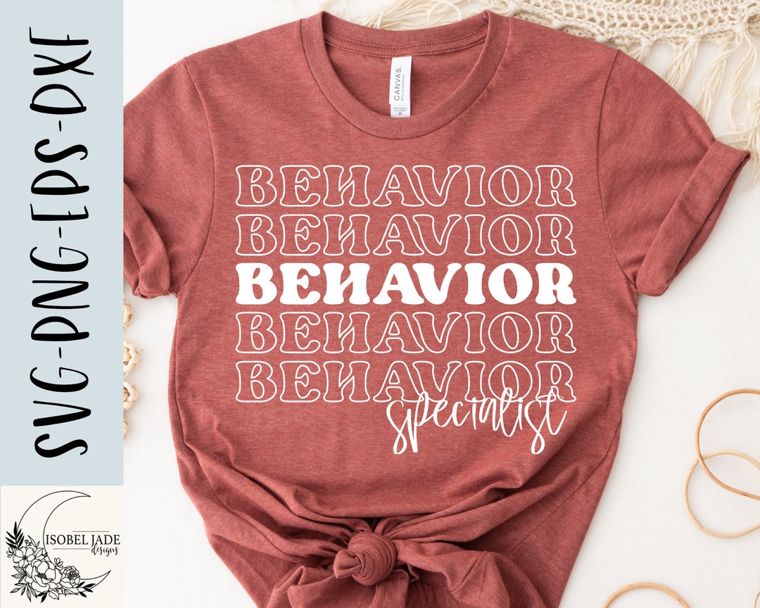 Behavior Specialist SVG: BCBA Life Shirt Design (digital Download) - Etsy