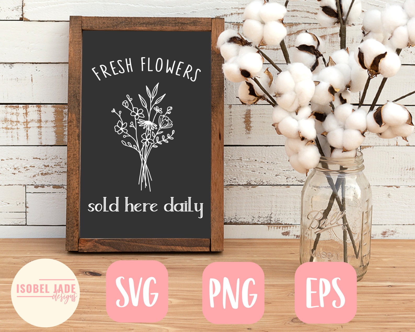 Fresh Flowers Svg Flowers Sign Svg Bouquet Svg Sign Svg - Etsy