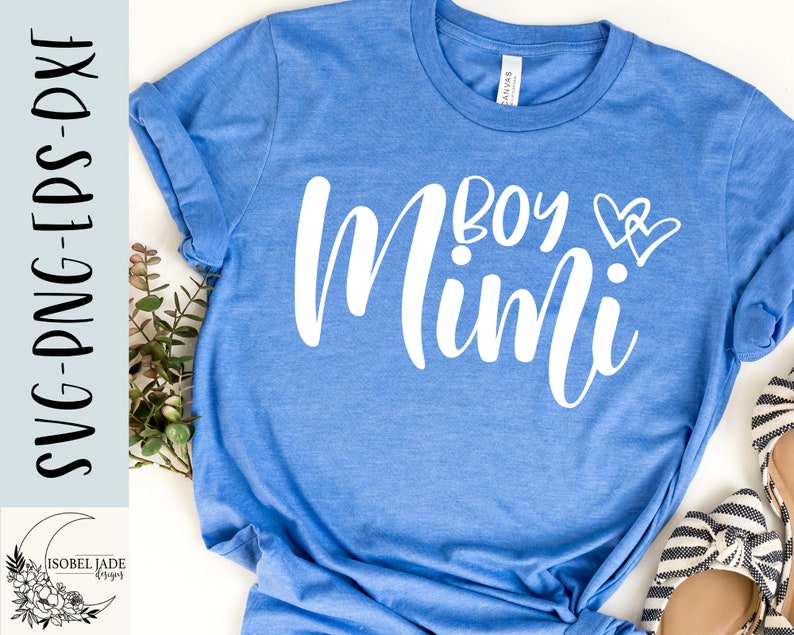 Boy Mimi SVG Design Mimi of Boys SVG File for Cricut Mimi - Etsy