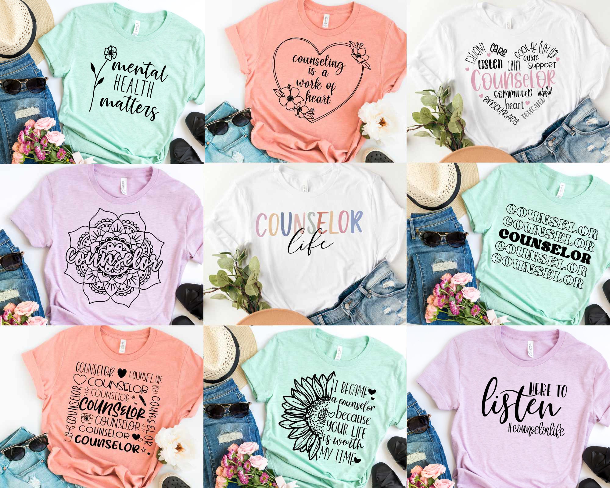 Counselor SVG Bundle Big Bundle SVG File for Cricut School - Etsy