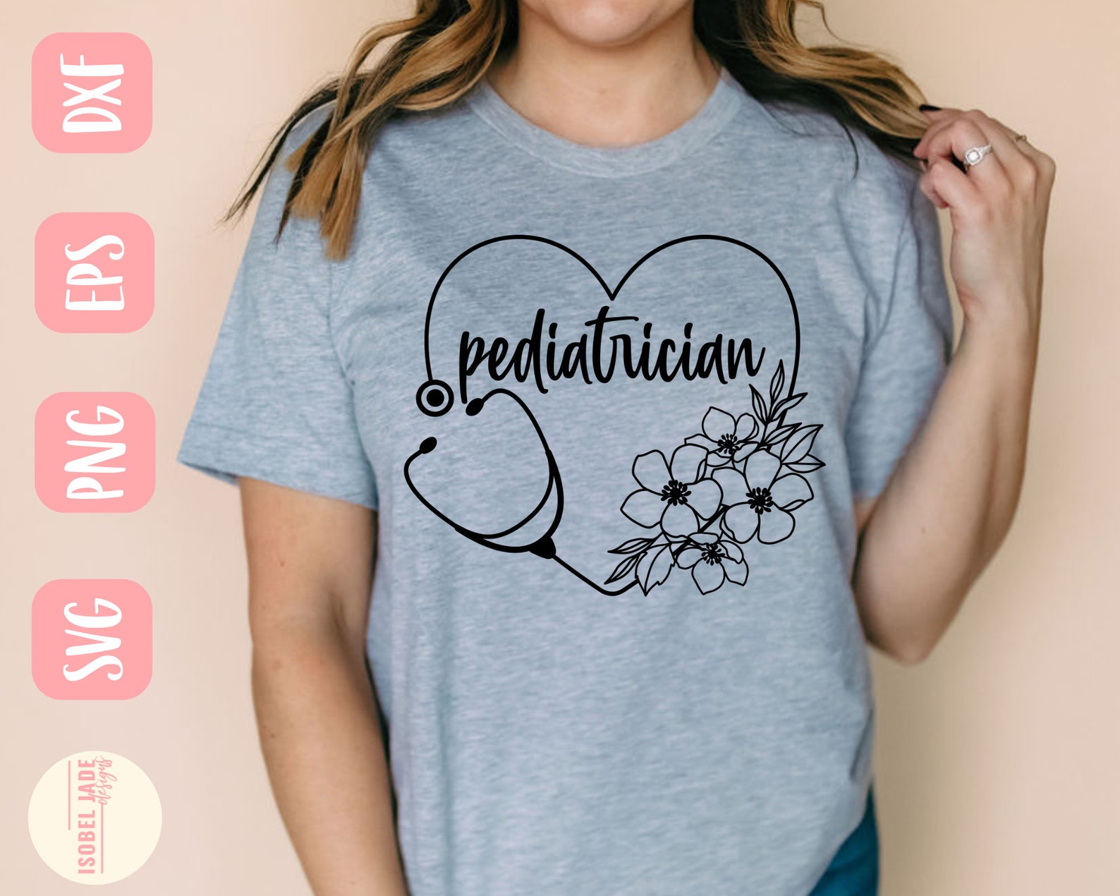 Pediatrician Svg Pediatrician Stethoscope Svg Stethoscope | Etsy