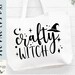 Crafty Witch SVG Design - Halloween SVG File for Cricut - Witch Shirt ...