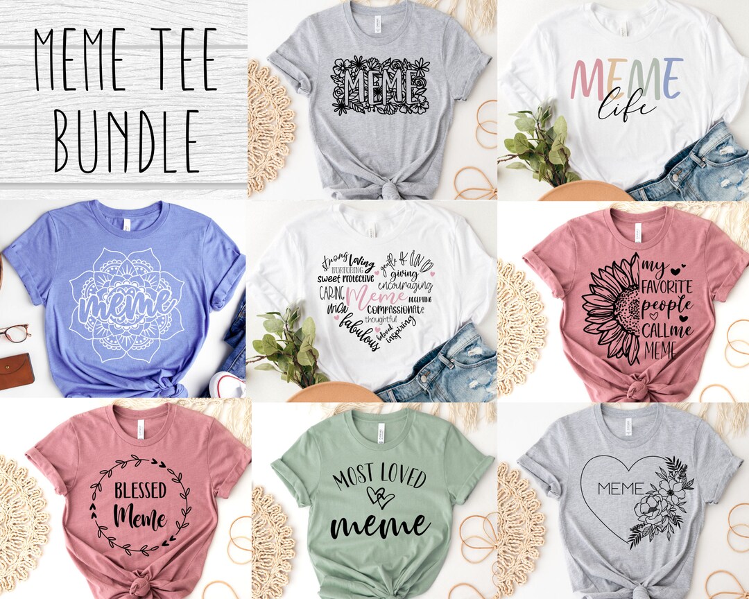 Meme SVG Bundle Design - Meme Bundle SVG File for Cricut - Meme Shirt ...