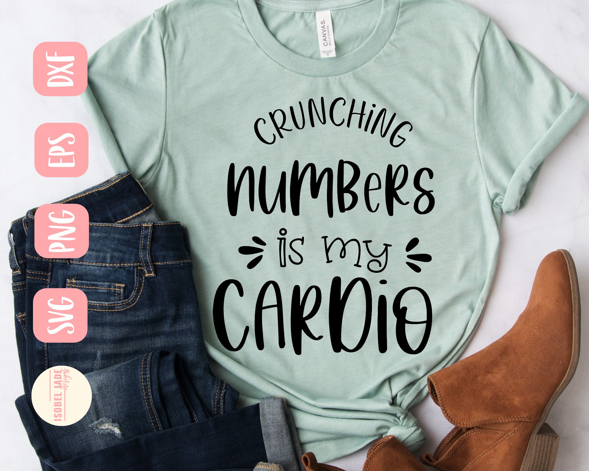 Crunching Numbers is My Cardio Svg Cardio Svg Funny Svg - Etsy Canada