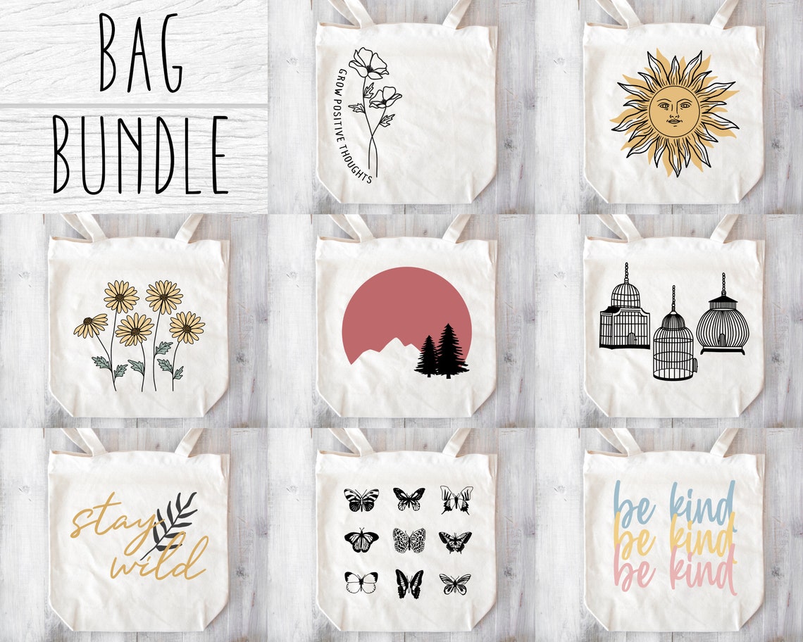 Graphic SVG Bundle Bag SVG for Cricut Popular SVG Bundle - Etsy Australia
