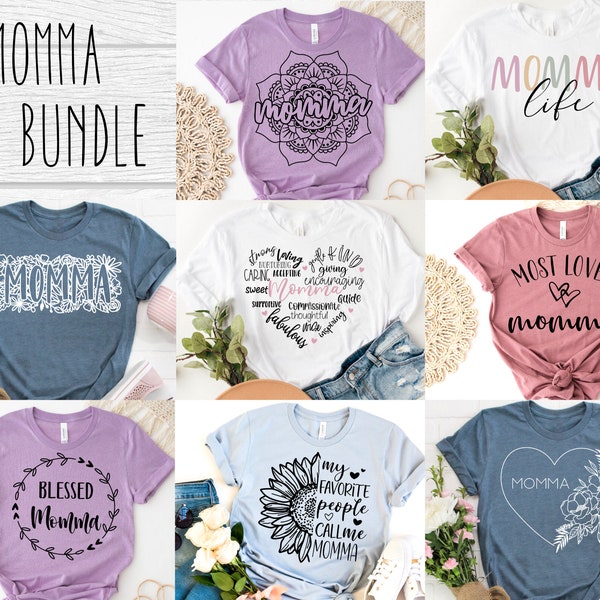 Blessed Momma Svg - Etsy