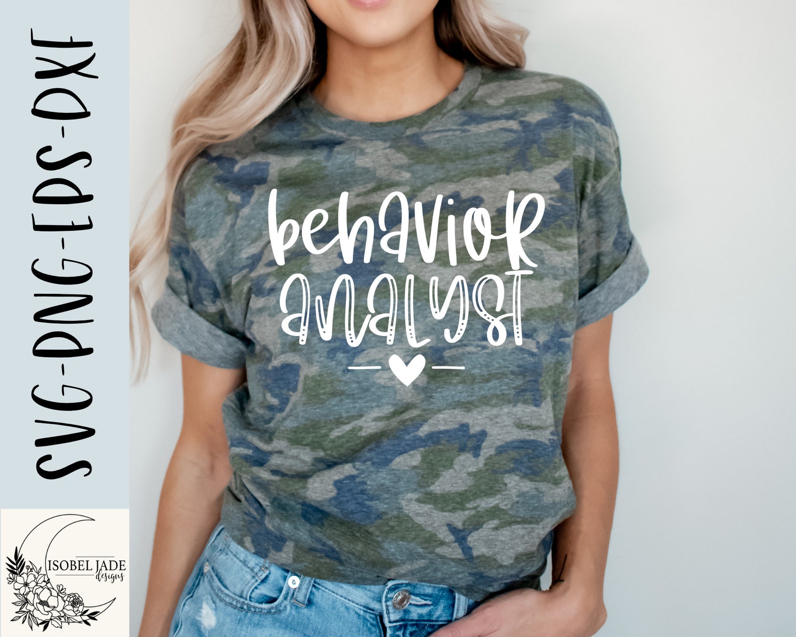 Behavior Analyst Svg BCBA Svg Heart Svg Behavior Analyst - Etsy
