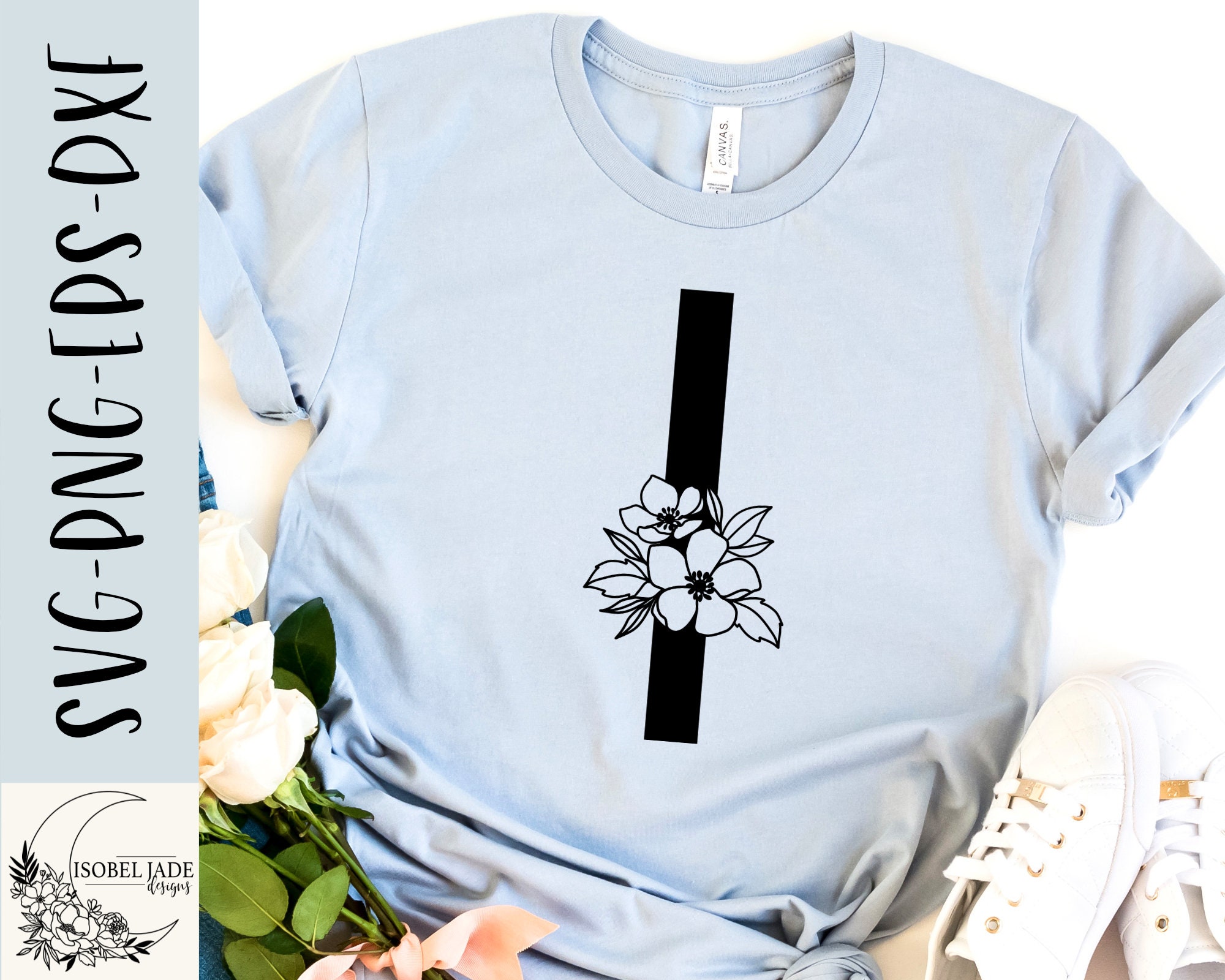 Letter I Svg Monogram Svg Name Svg Floral Letter Svg - Etsy Ireland