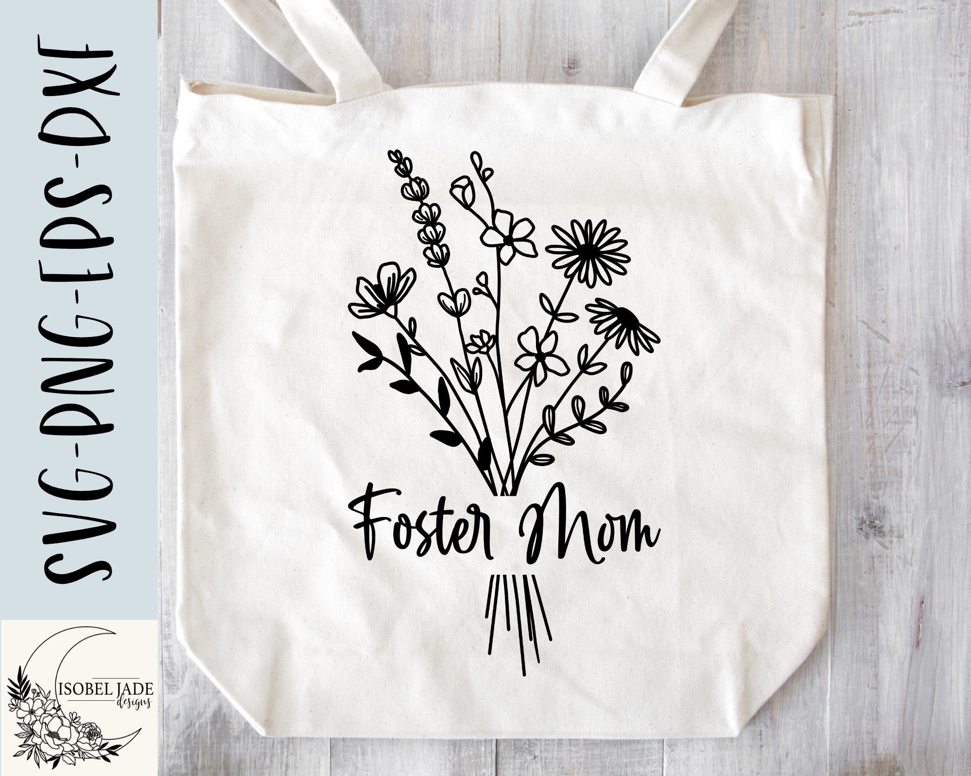 Foster Mom Svg Foster Mom Flower Svg Shirt Foster Mom Svg - Etsy