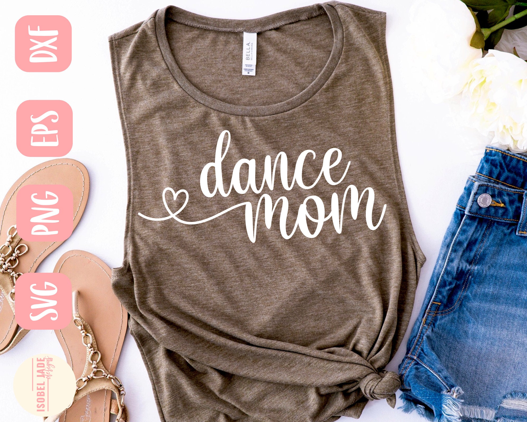 Dance Mom SVG Design Dance SVG File for Cricut Dancer Mama | Etsy Australia