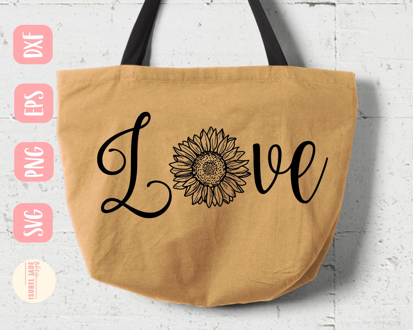 Love sunflower svg Love svg Flowers svg Sunflower svg | Etsy
