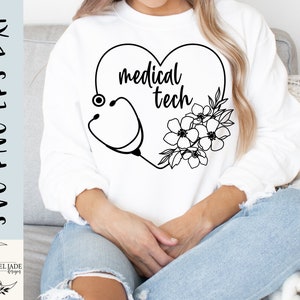 Medical Tech SVG, Stethoscope Svg, Medical Tech Stethoscope Svg, Shirt ...