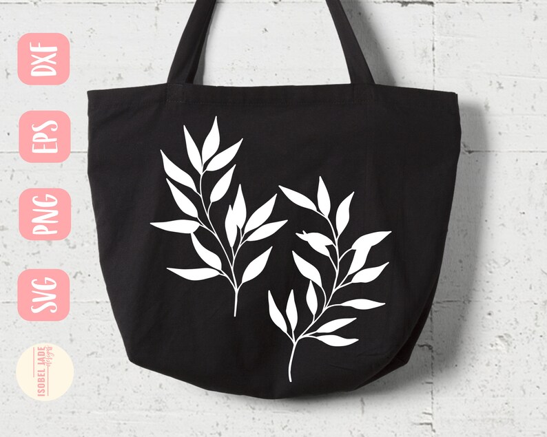 Branch Set of Two Svg Branch Svg Farmhouse Svg Nature Svg | Etsy