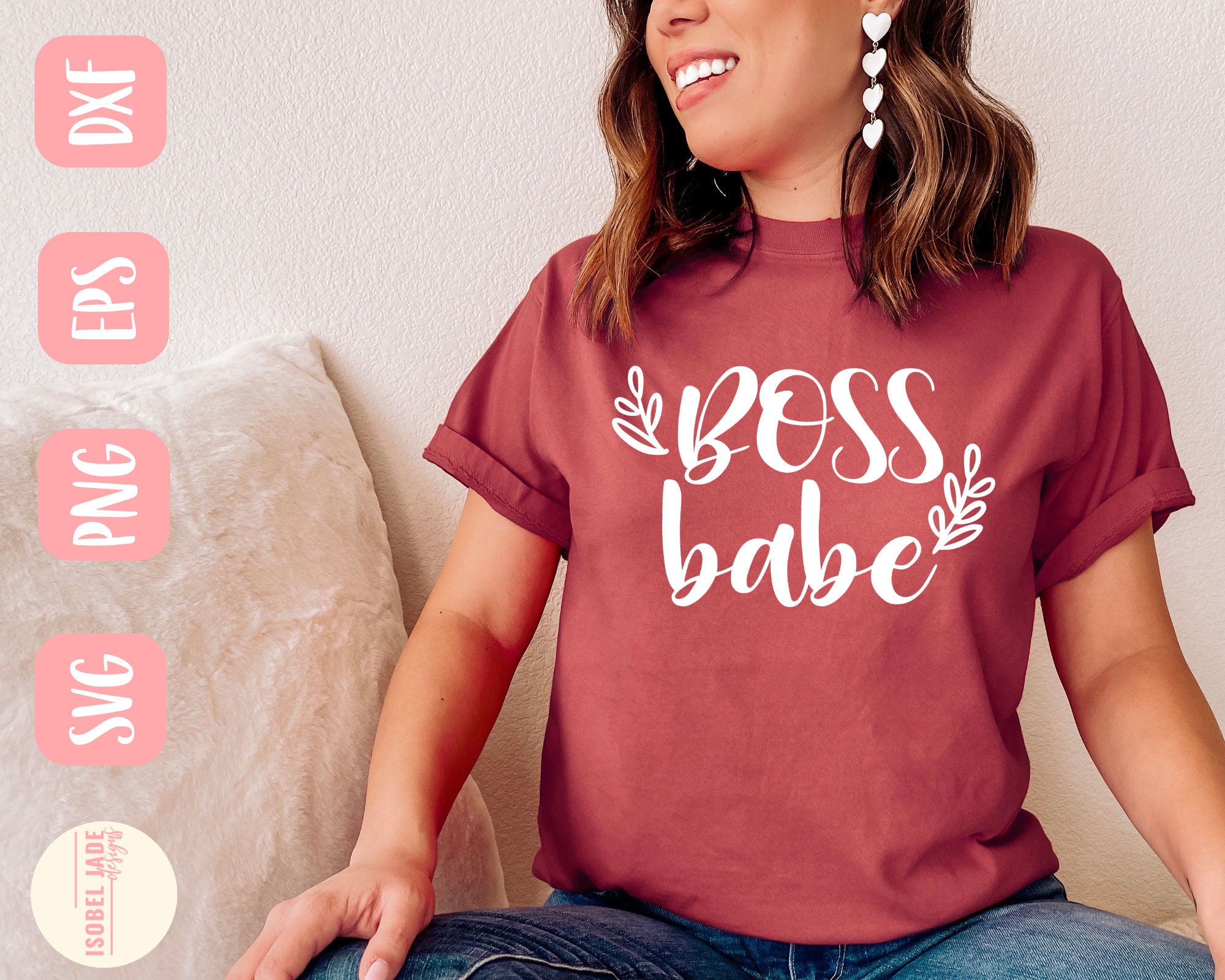 Boss babe SVG design Small Business SVG file for Cricut | Etsy