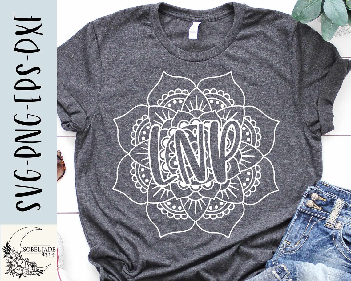 Licensed Nurse Practitioner SVG LNP Svg Mandala Svg Nurse - Etsy