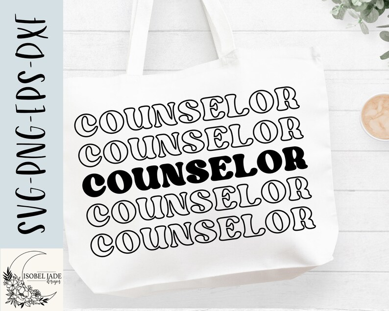 Counselor SVG Design Therapist SVG File for Cricut School | Etsy