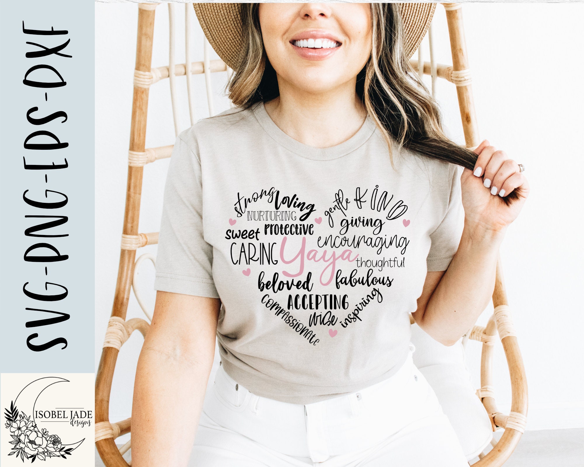 Yaya Svg, Yaya Heart Svg, Yaya Shirt Svg, Best Yaya Svg, Best Grandma ...