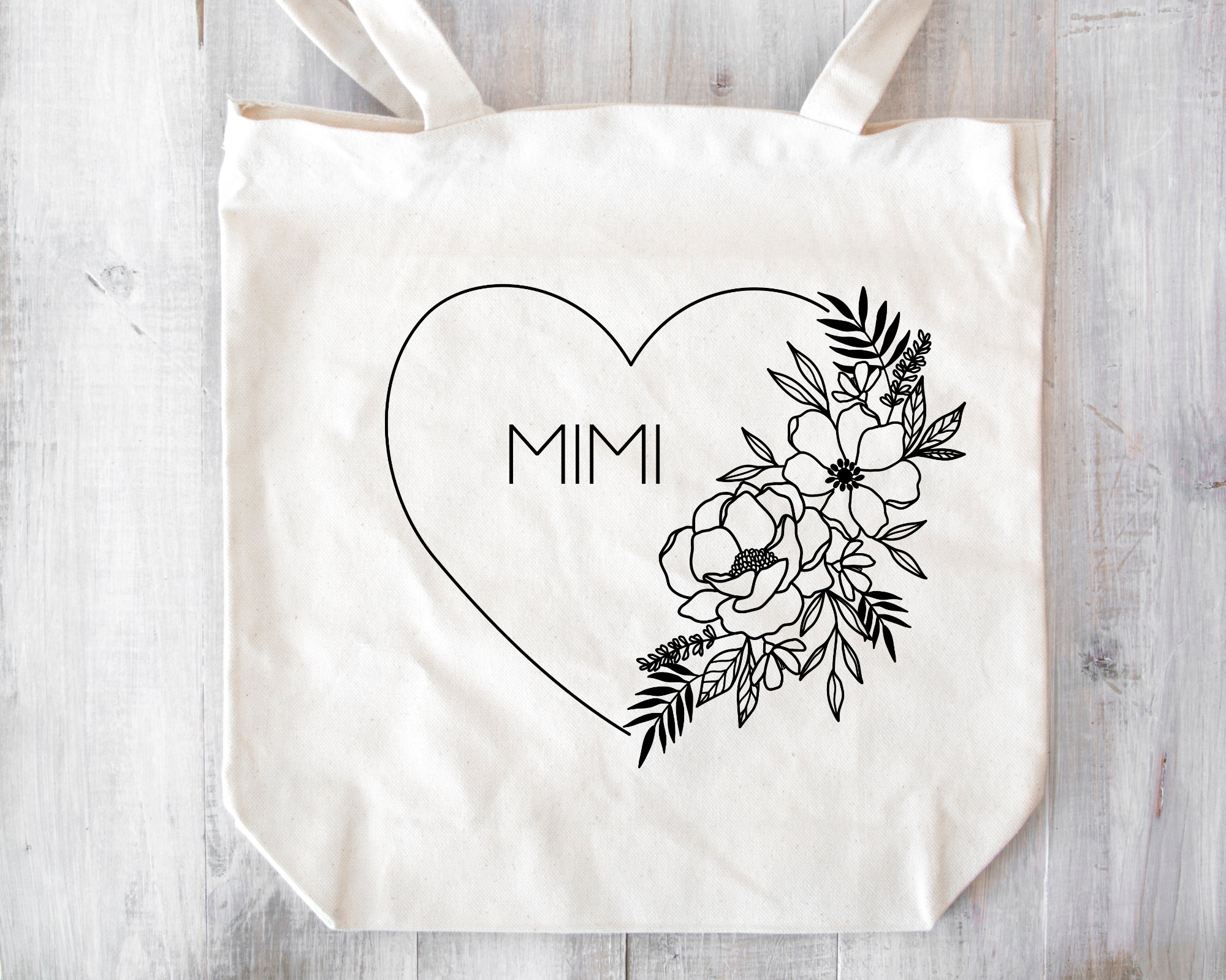 Mimi Heart Svg, Mimi Svg, Flowers Svg, Best Mimi Svg, Most Loved Mimi ...