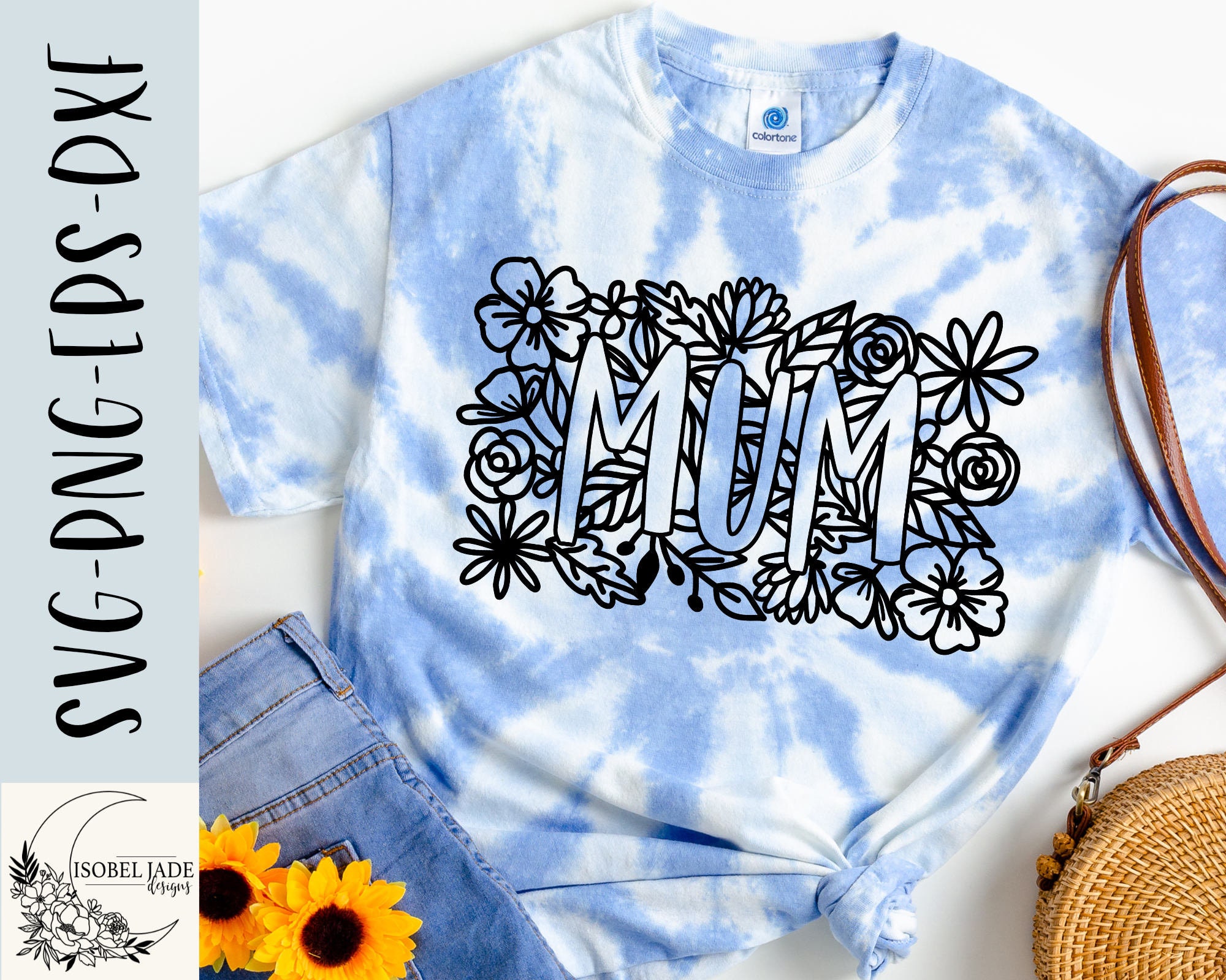 Mum SVG Design Flower Mum SVG File for Cricut Mum Floral - Etsy Australia