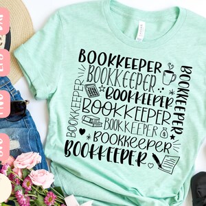 Bookkeeper SVG Design Bookkeeping SVG File for Cricut Subway Art SVG ...