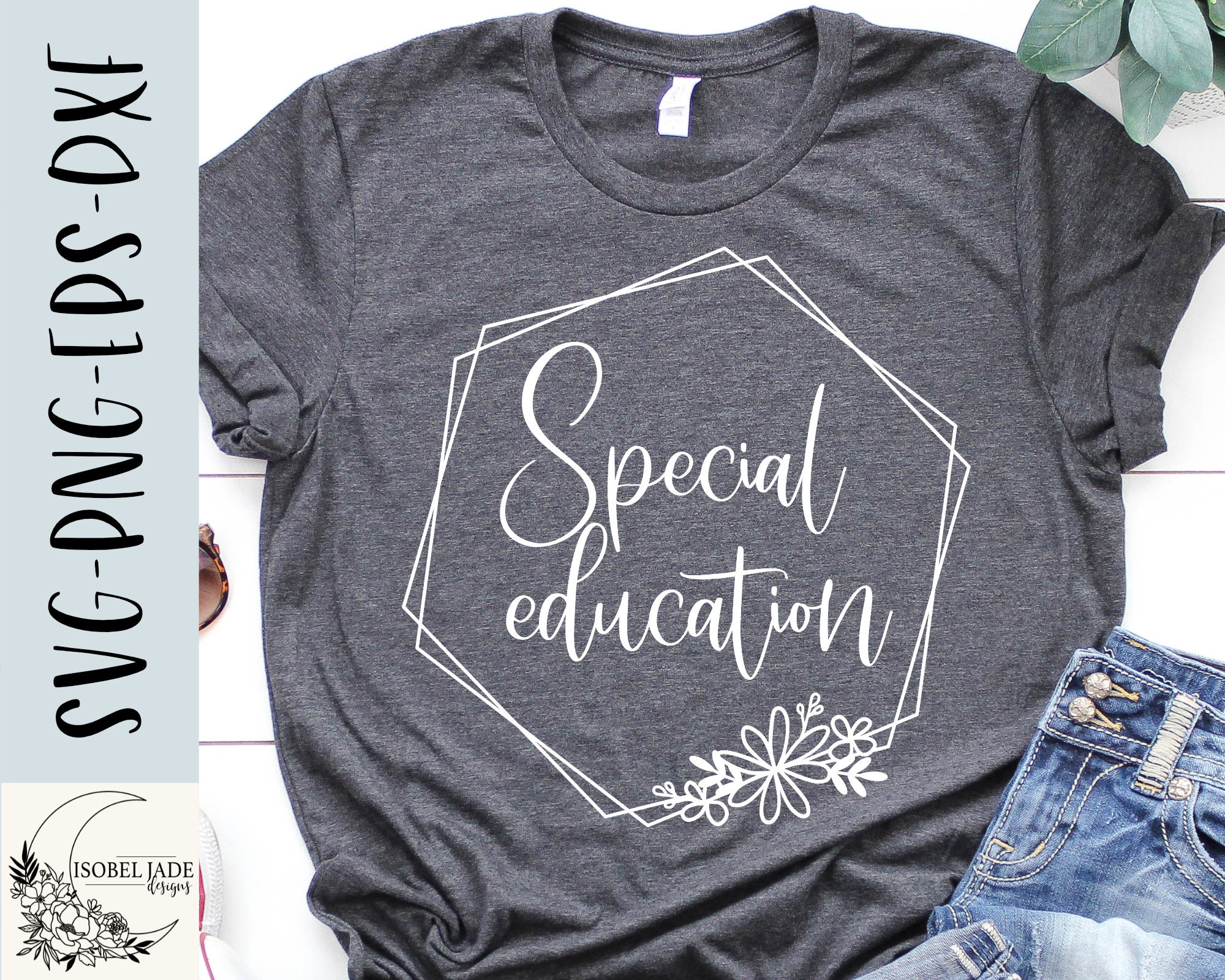 Special Education Svg Teaching Svg Daisy Frame Svg SPED - Etsy