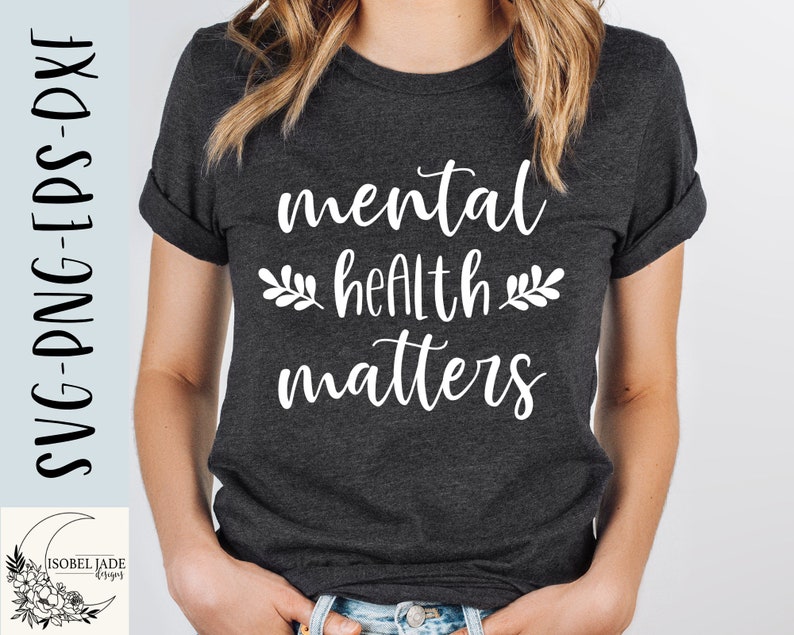 Mental Health Matters Svg Self Love Svg Are U Okay Svg Love Etsy