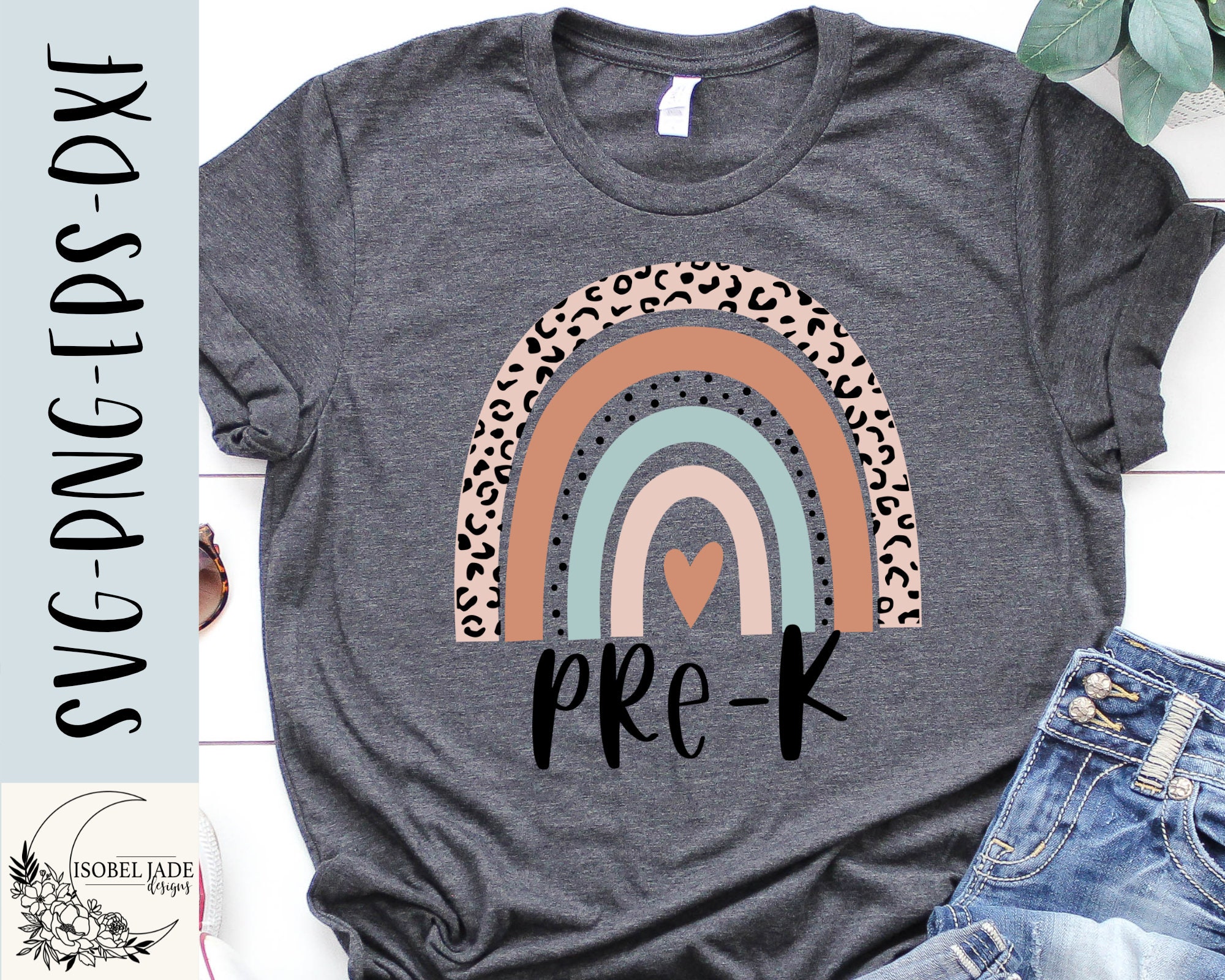 Pre K svg Teacher svg Rainbow svg Teacher shirt svg - Etsy México