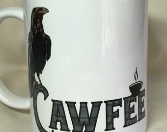 Crow Coffee Mug | Etsy